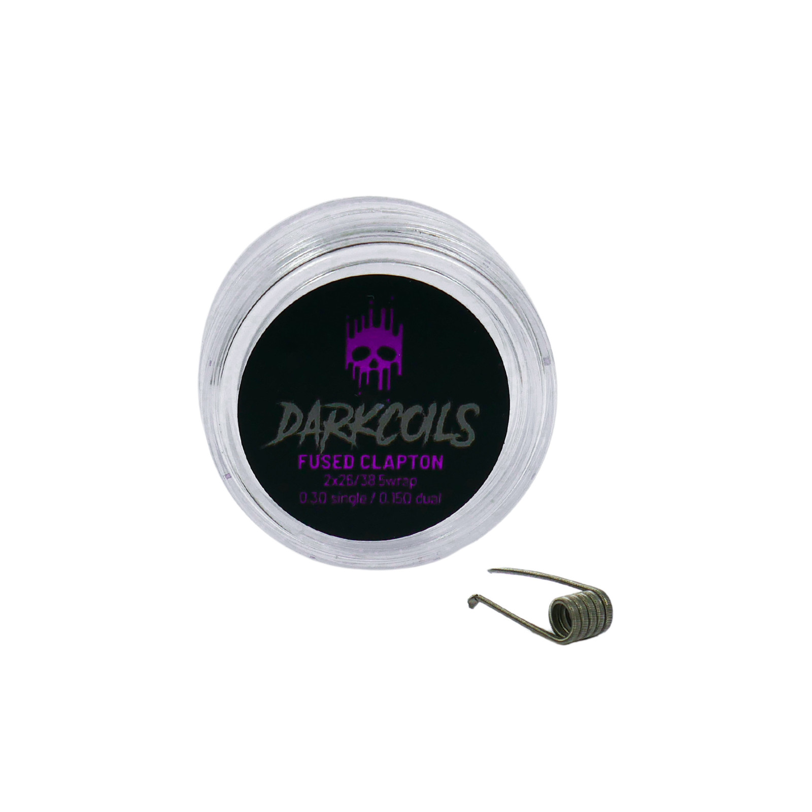 Grzałka DIY DARK COILS 2szt. Fused Clapton 0,15ohm – Drut oporowy | Liquido