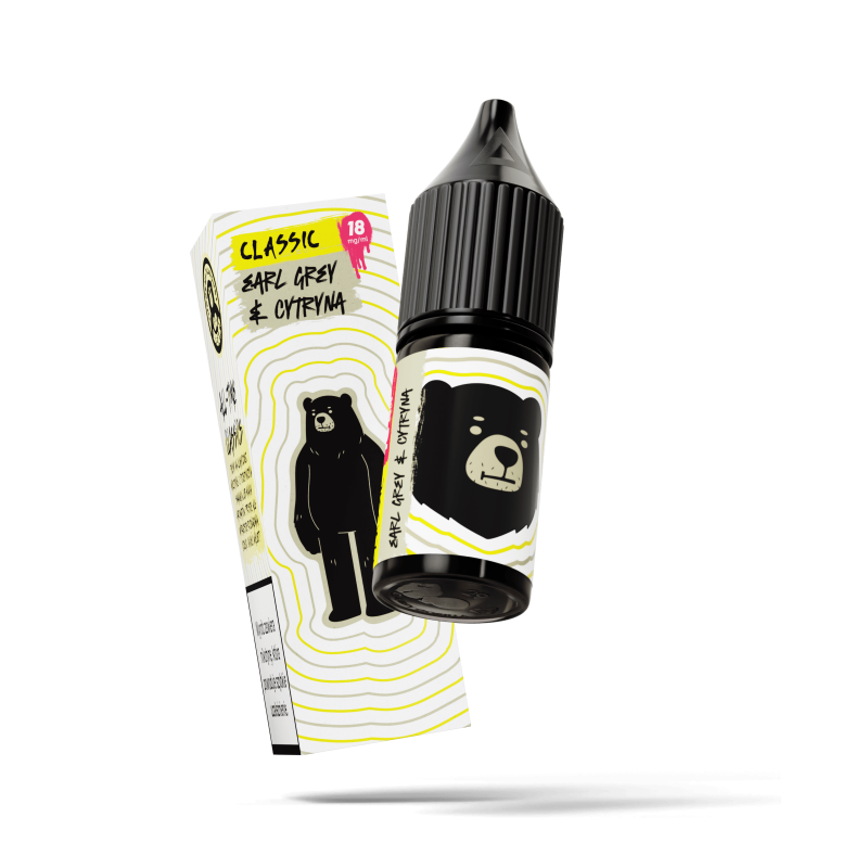 Liquid Go Bears Classic 10 ml - Earl Grey & Cytryna 18 mg/ml | Liquido